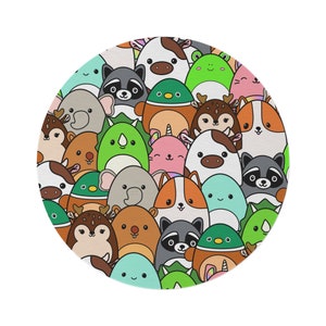 Squishmallow Round Rug Squishmallow Inspired Room Decor Squishmallow ...