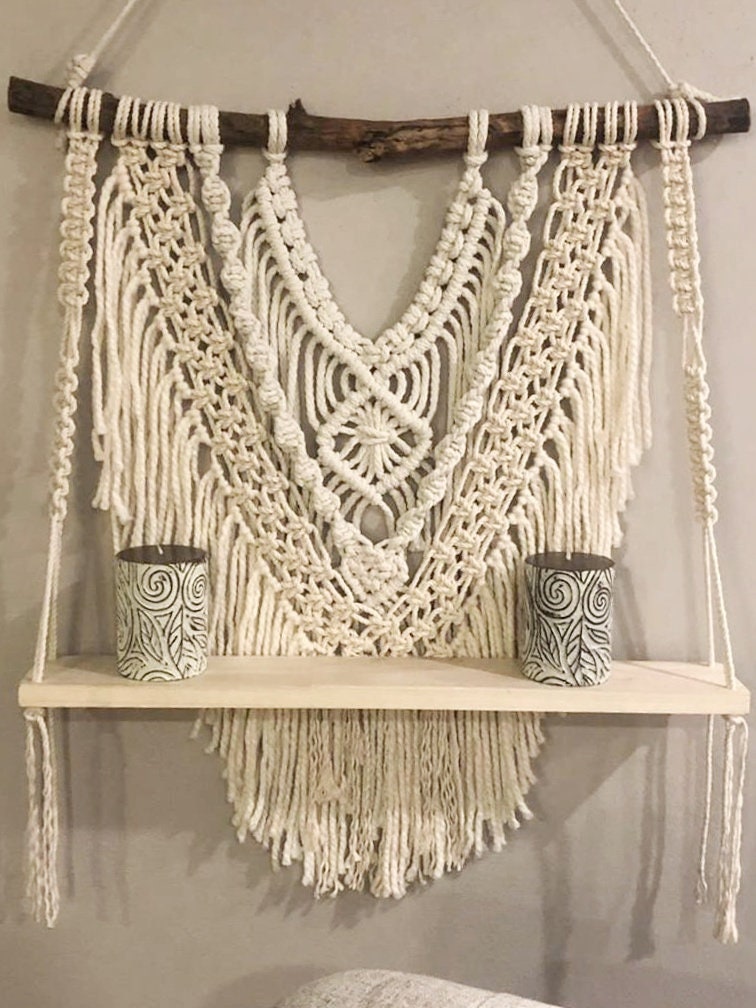Makramee Regal - Etsy.de