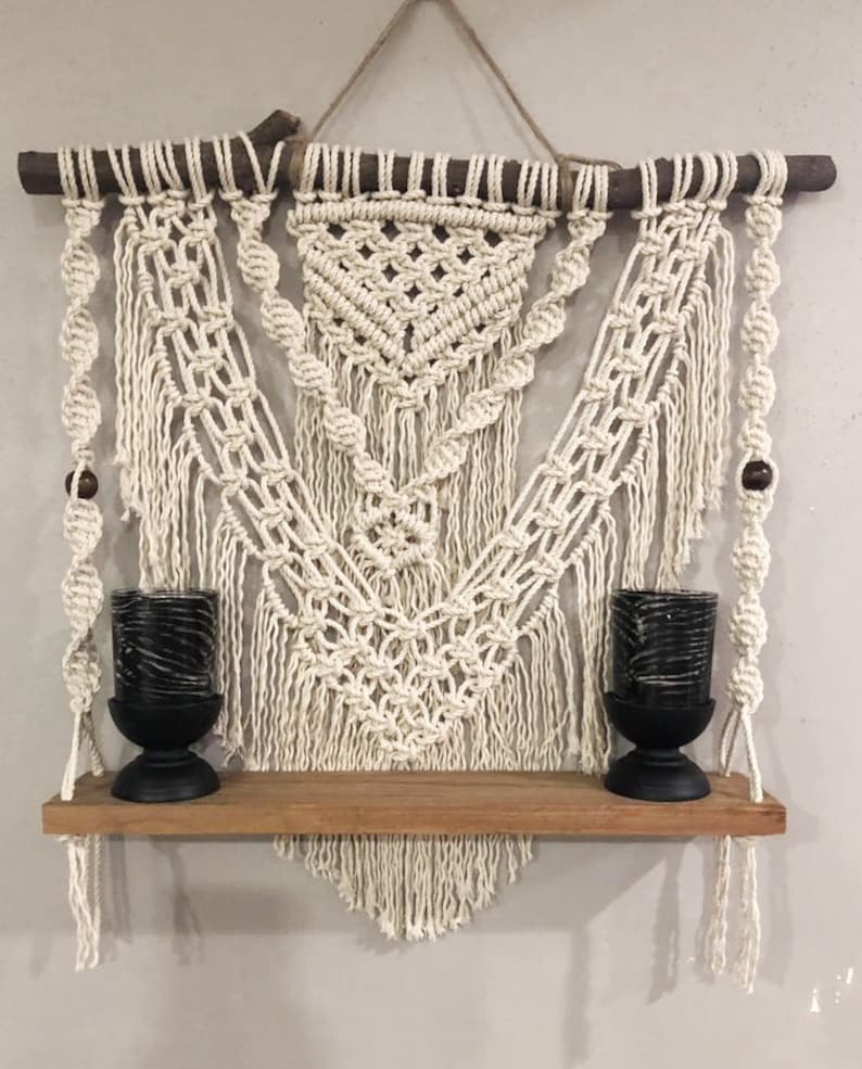 Makramee Regal - Etsy.de