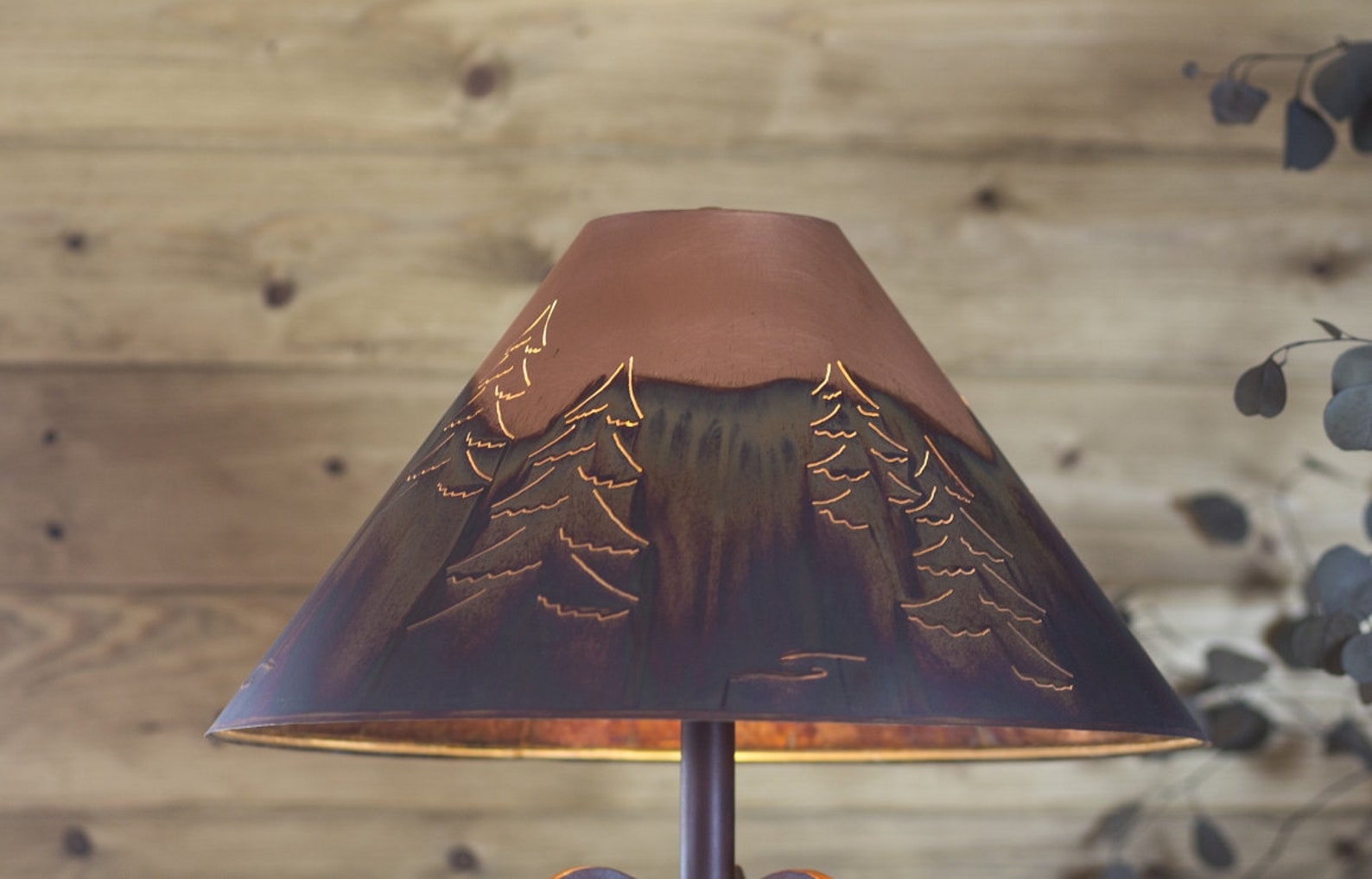 100% Copper Lamp Shade - Etsy