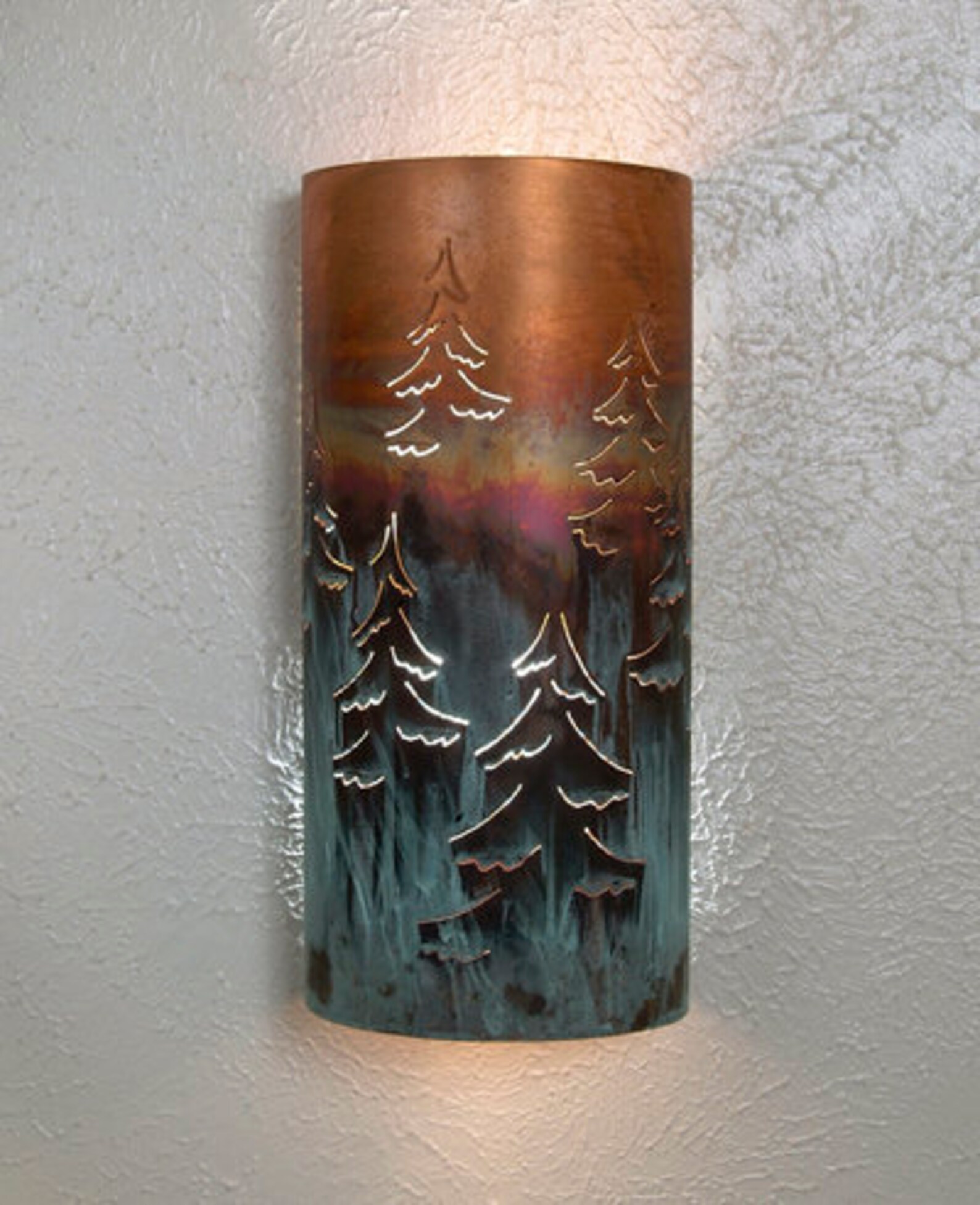 100% Copper Sconce - Etsy