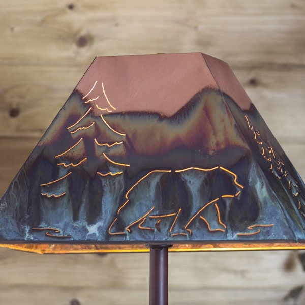Western Lamp Shade - Etsy