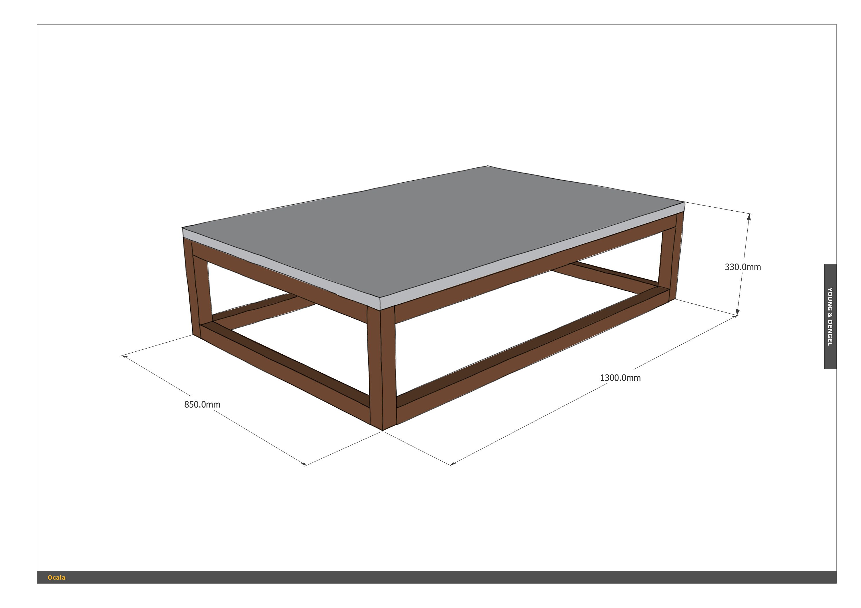 Ocala Coffee Table - Etsy