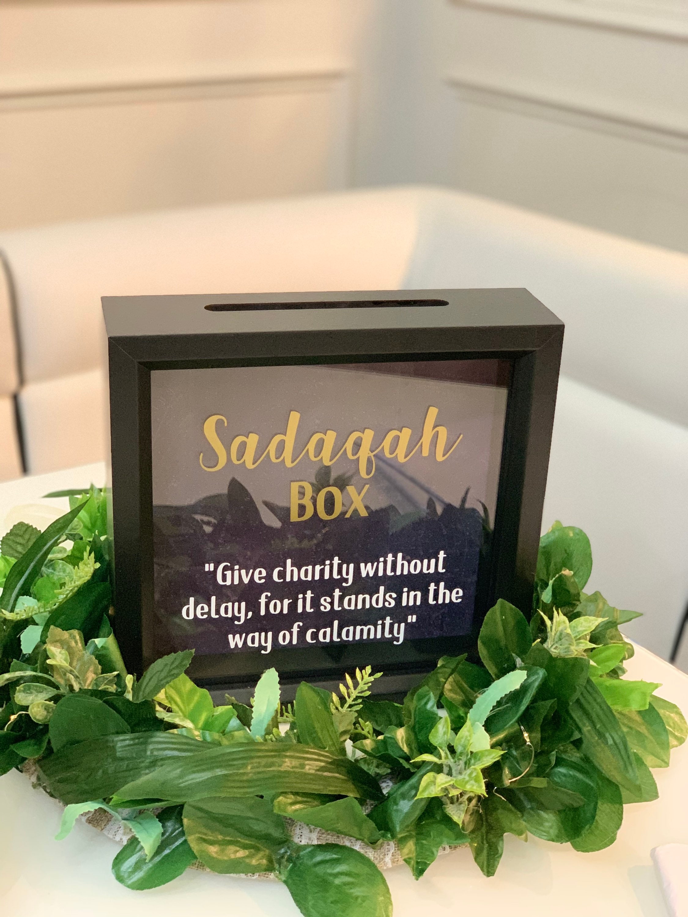 Sadaqah Box / Charity Box / Funds Box - Etsy
