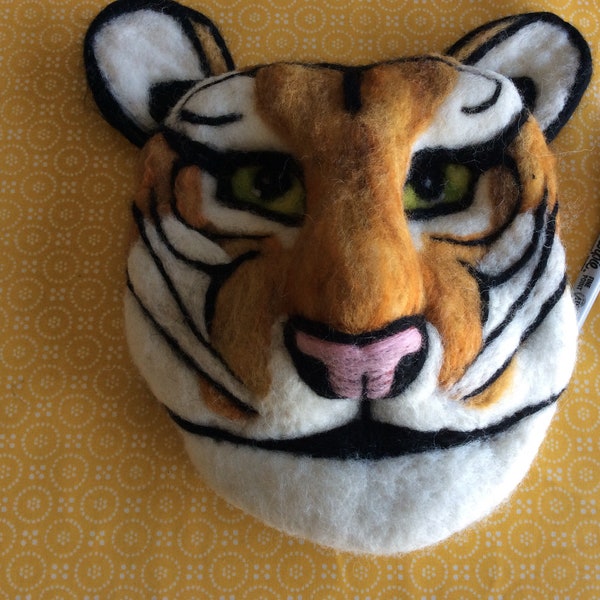Felt Tiger - Etsy UK