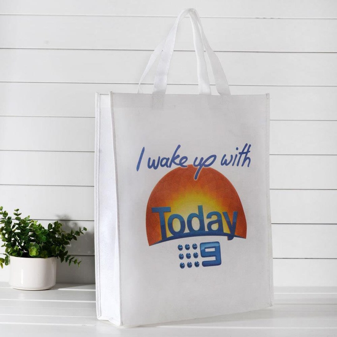 Sublimation Blank Non Woven Tote Bags Ready for Customized Printed ...