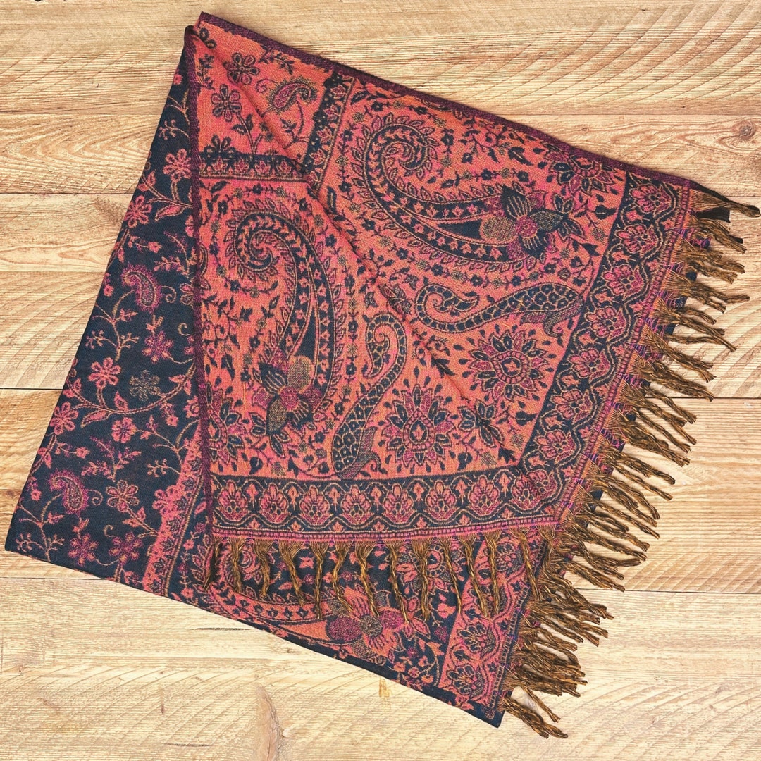 Woolen Shawl, Cuddly Blanket, Oversize Stola, Stola, Meditation Blanket ...