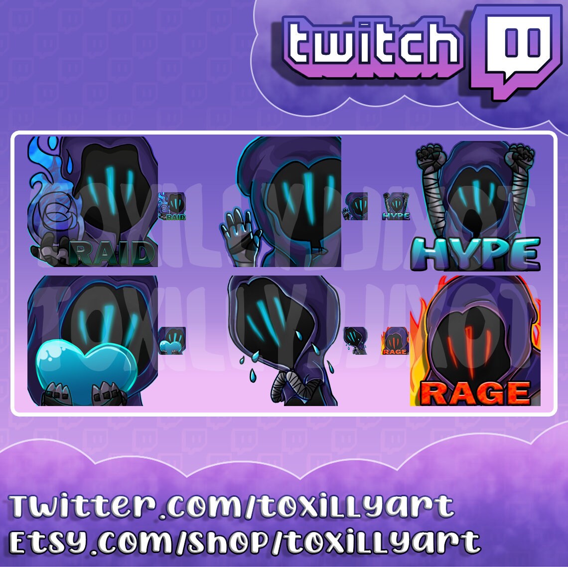 6 X Omen Valorant Emotes | Twitch - Etsy