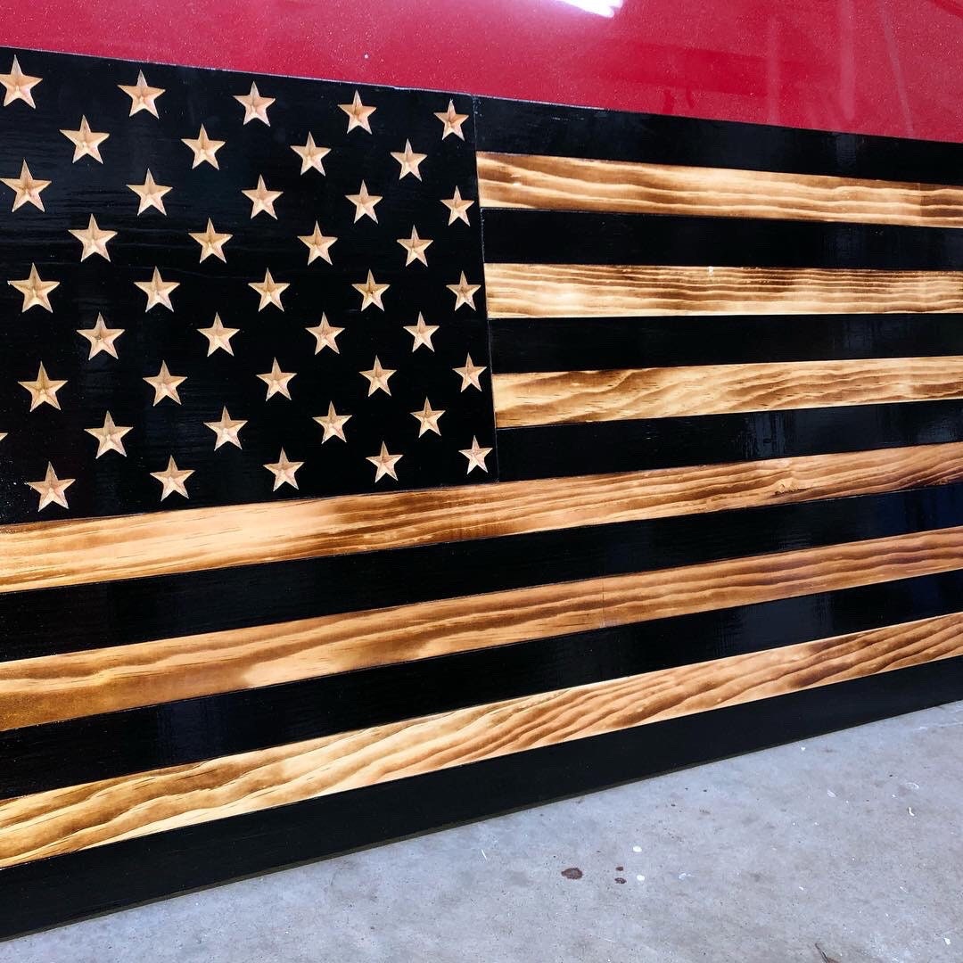 Homemade Wood Flag - Etsy