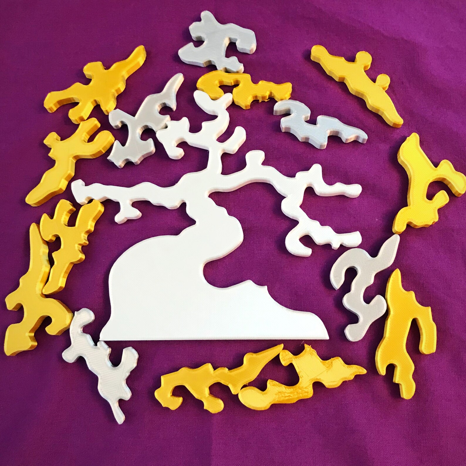Survivor Inspired Tree Puzzle Replica seen on Winners at War - Etsy