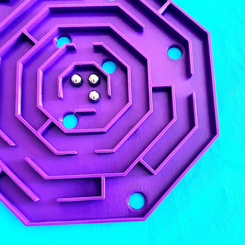Maze Puzzle 3d Printed - Etsy