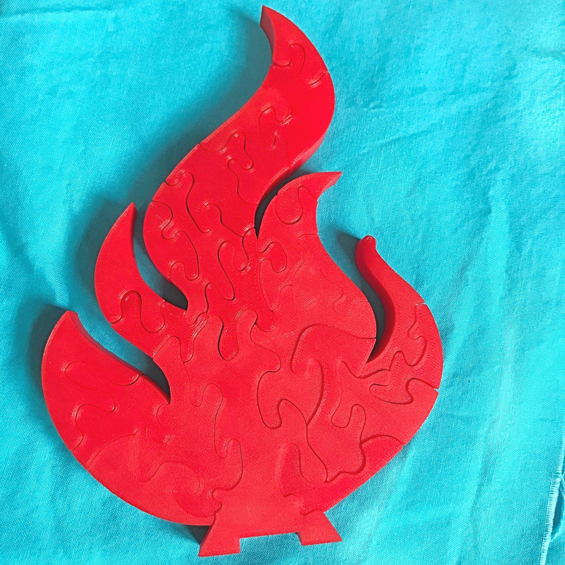 Survivor Inspired Fire Puzzle Replica seen on Survivor 26 - Etsy