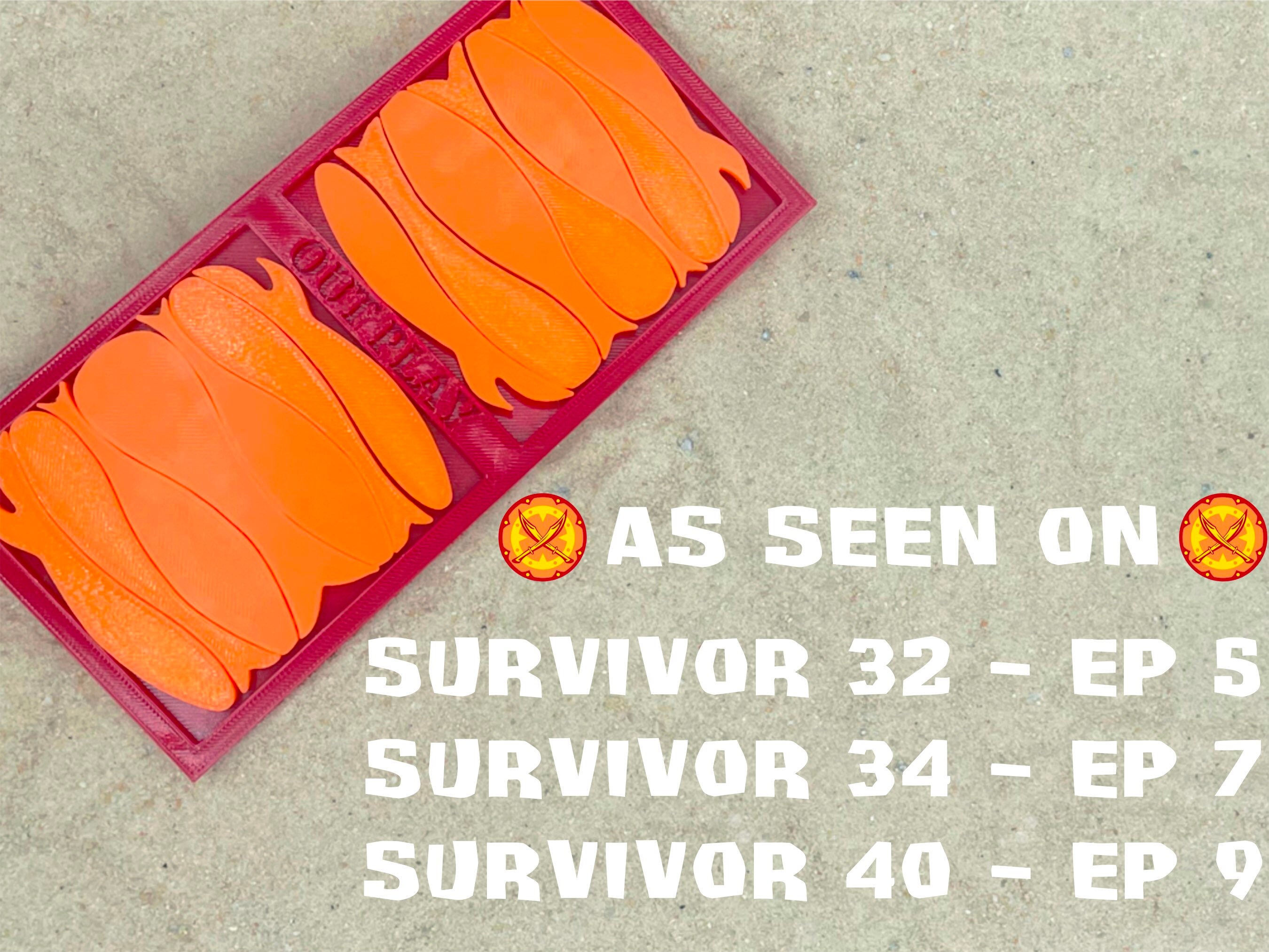 Survivor Inspired Fish Puzzle Replica (seen on Winners at War) - Etsy