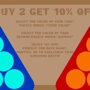 Survivor Inspired Circles Puzzle (as Seen on Survivor: San Juan Del Sur ...