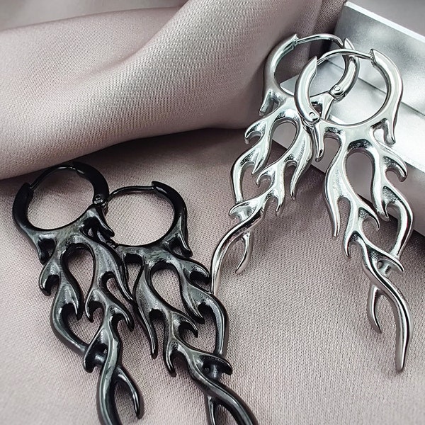Edgy Earrings - Etsy