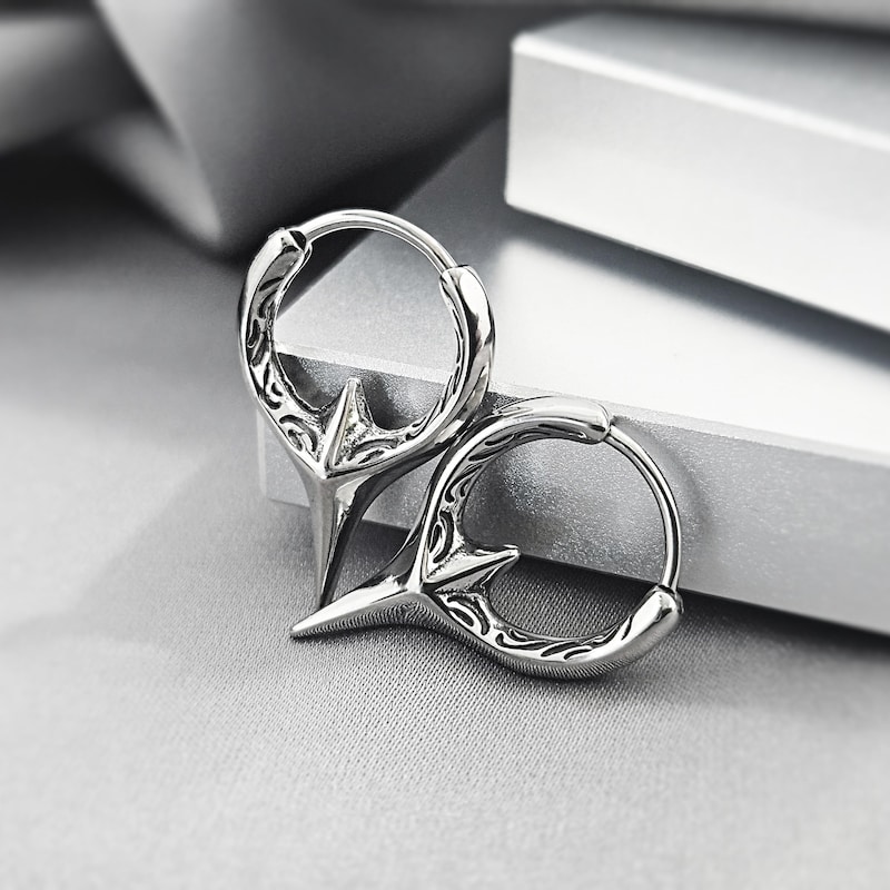 Gothic Tribal Earrings - Etsy