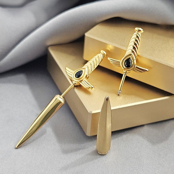 16 Gauge Sword Earring - Etsy