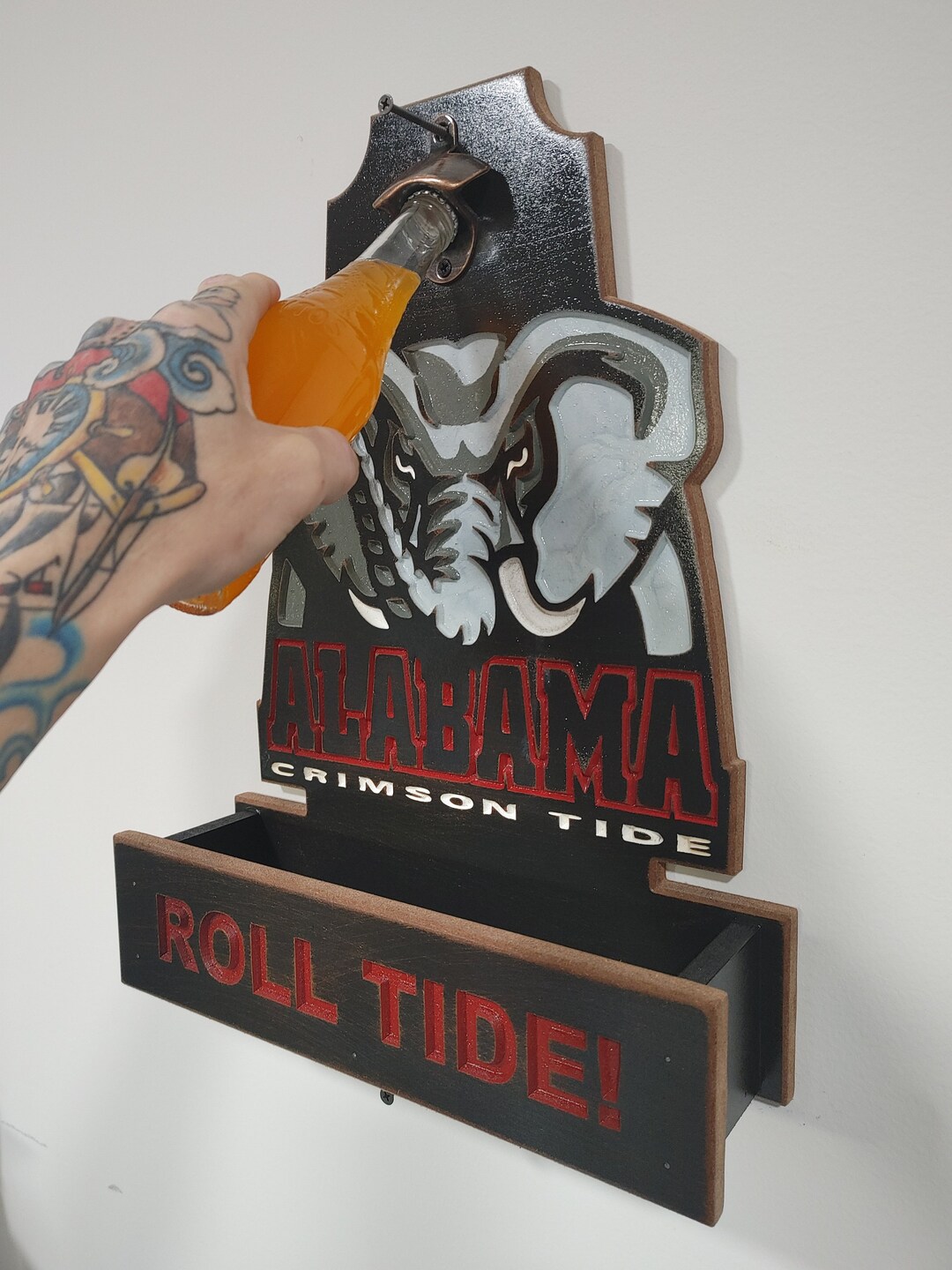 Alabama Crimson Tide Bottle Popper With Catch Box - Etsy