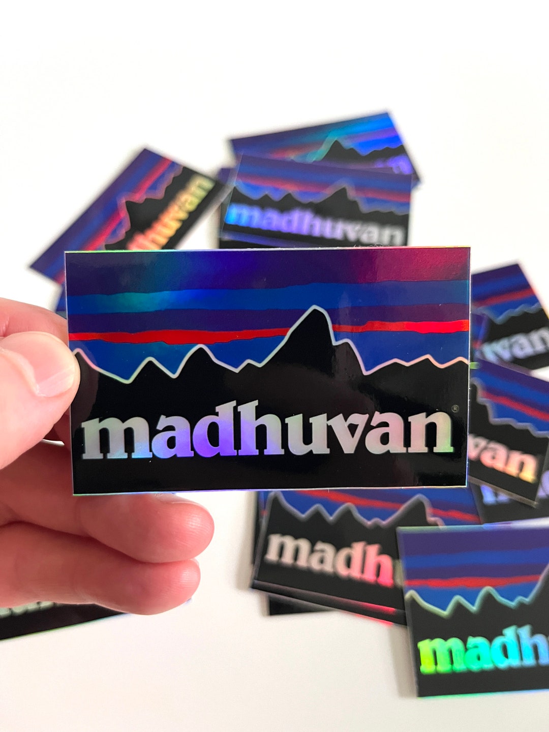 Madhuvan Goose Sticker (holographic) - Etsy