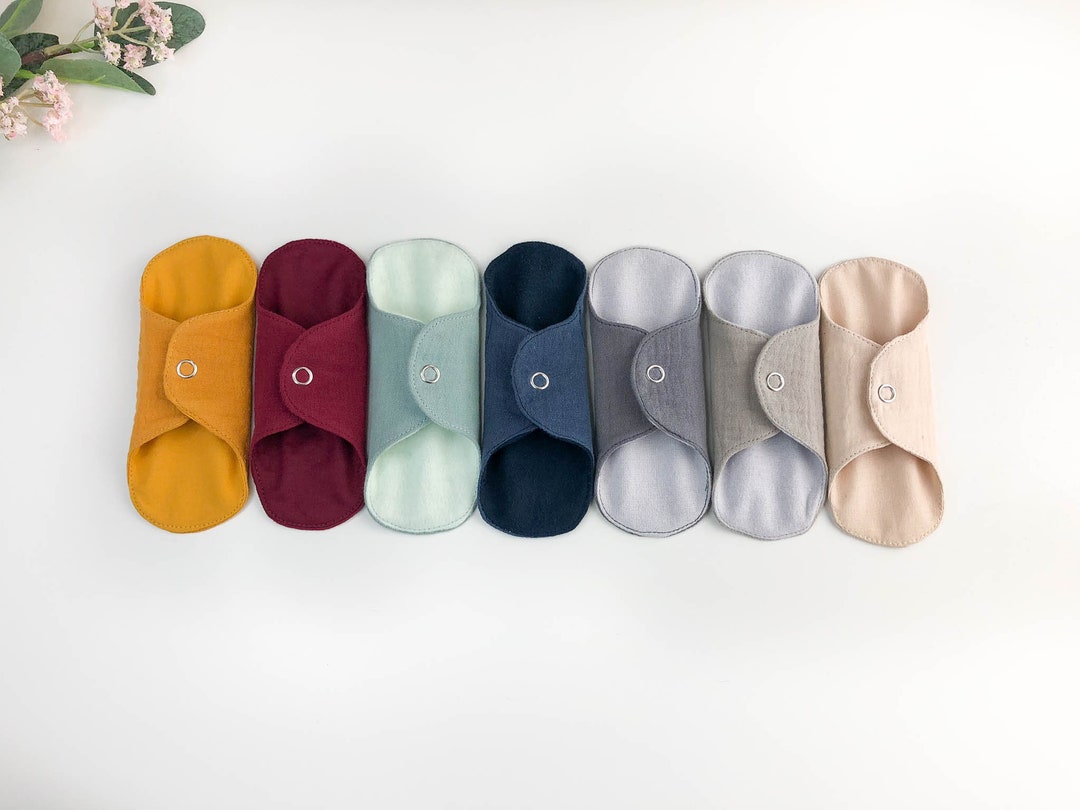 Reusable Cloth Panty Liner, Soft and Leakproof Cotton Flannel Panty ...