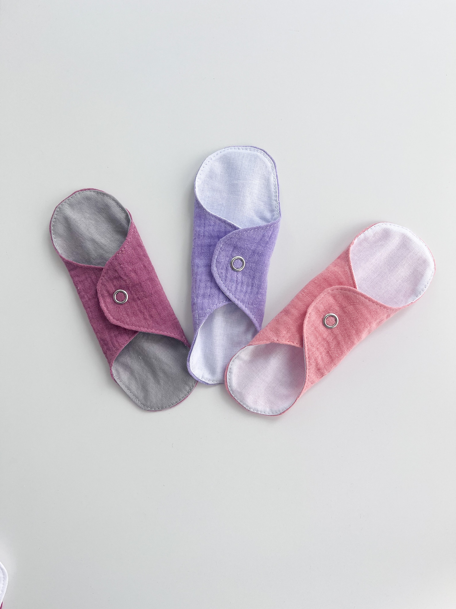 Everyday Organic Panty Liners 6, Reusable Sanitary Napkins, Breathable ...