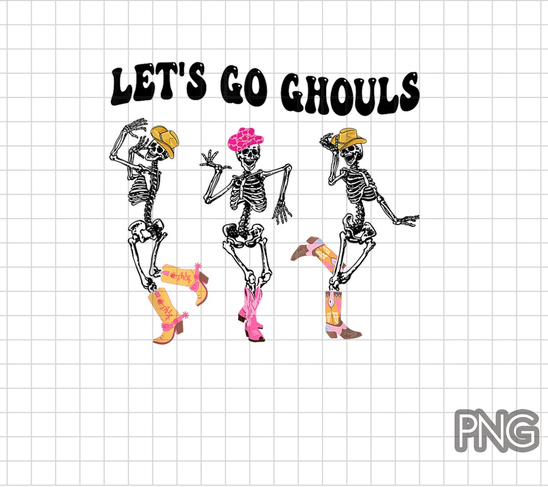 Let's Go Ghouls PNG, Halloween Png, Let's Go Ghouls Png, Spooky Png ...