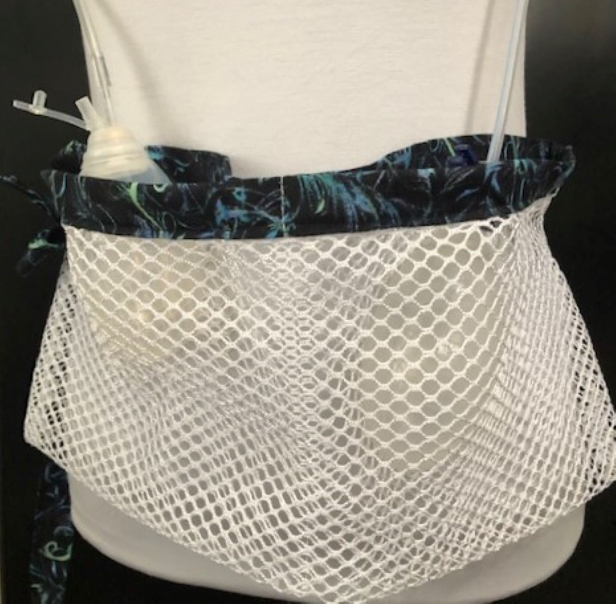 Shower Quick Dry Mesh Surgical Drain Holder for Recovery DMX, Breast ...