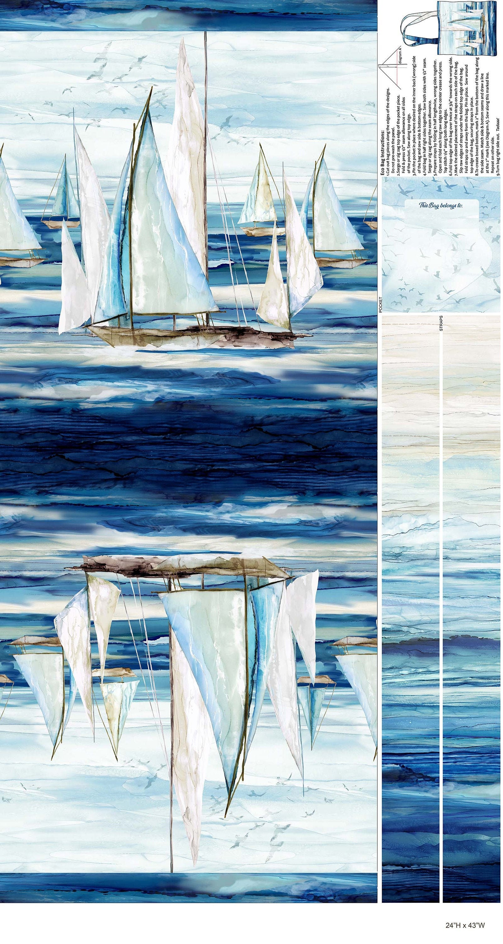 Fabric Jewelry & Beauty Jewelry Making & Beading C24162-44 24x42 Panel ...