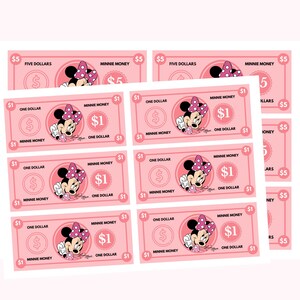 Printable Mouse Play Money, Printable Play Money, Pretend Money ...