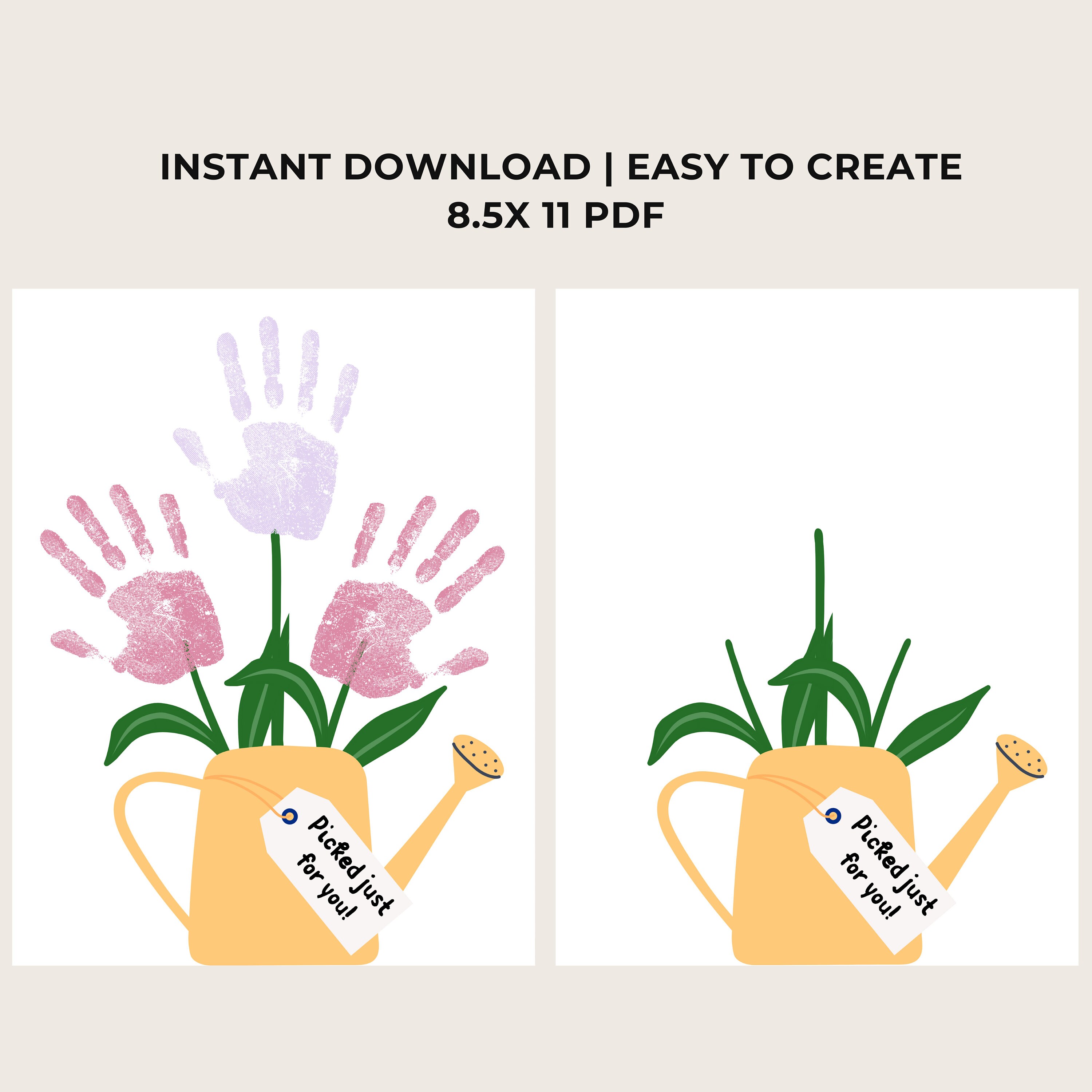 Easter Handprint Art, Easter Handprint Craft, Spring Handprint Art ...