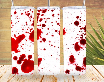 Blood Splatter Vinyl Heat Transfer Vinyl or Adhesive Vinyl - Etsy