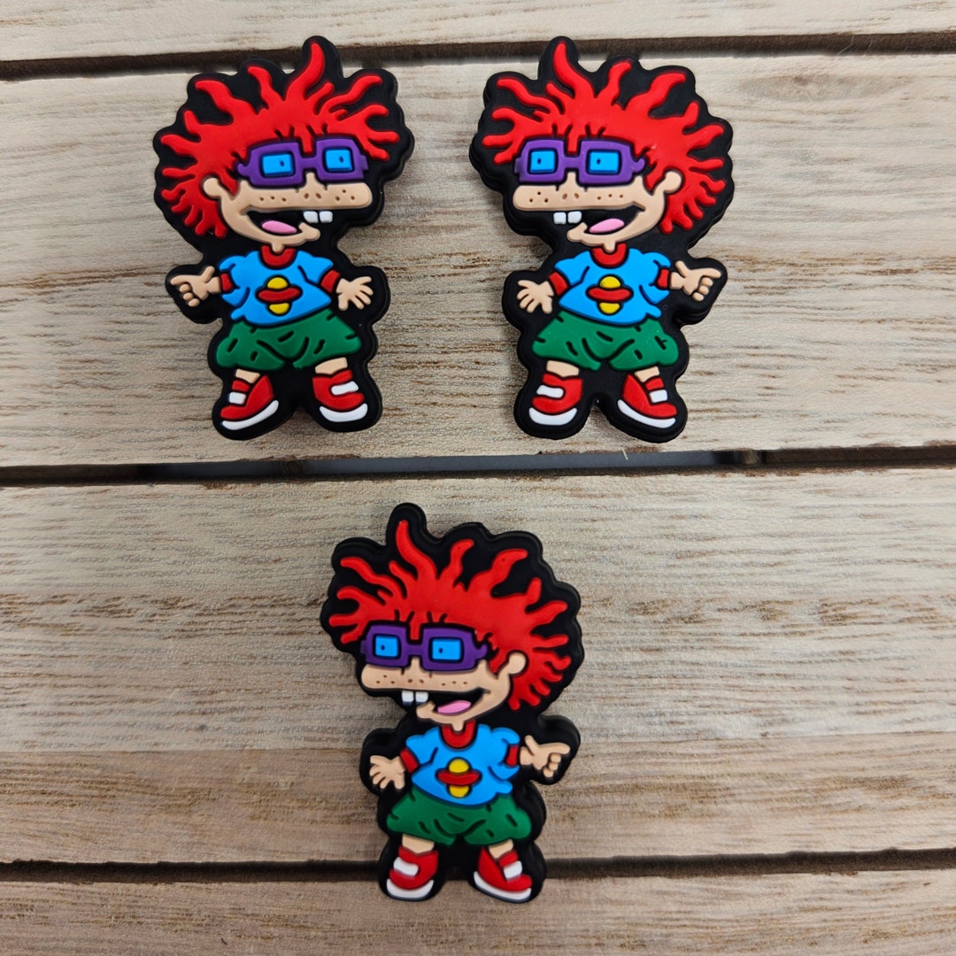 Focal Beads: RR Red Hair Child, Silicone Bead for Wristlets, Keychains ...