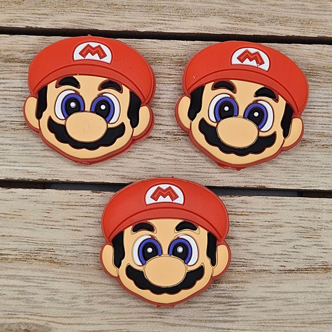 Focal Beads: Mario for Keychains Beadable Pens Teethers - Etsy