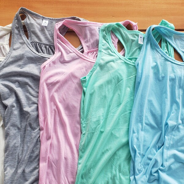 Sublimation Tank Tops - Etsy