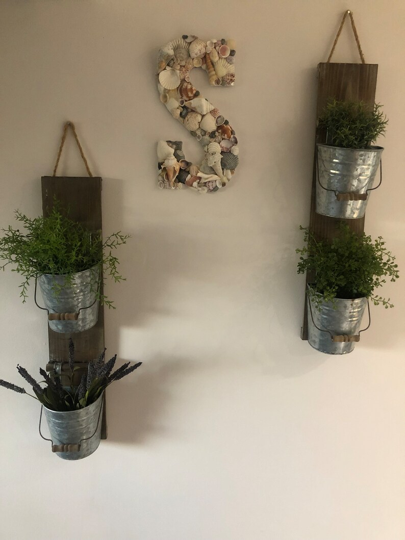 Monogram Seashell Decor - Etsy