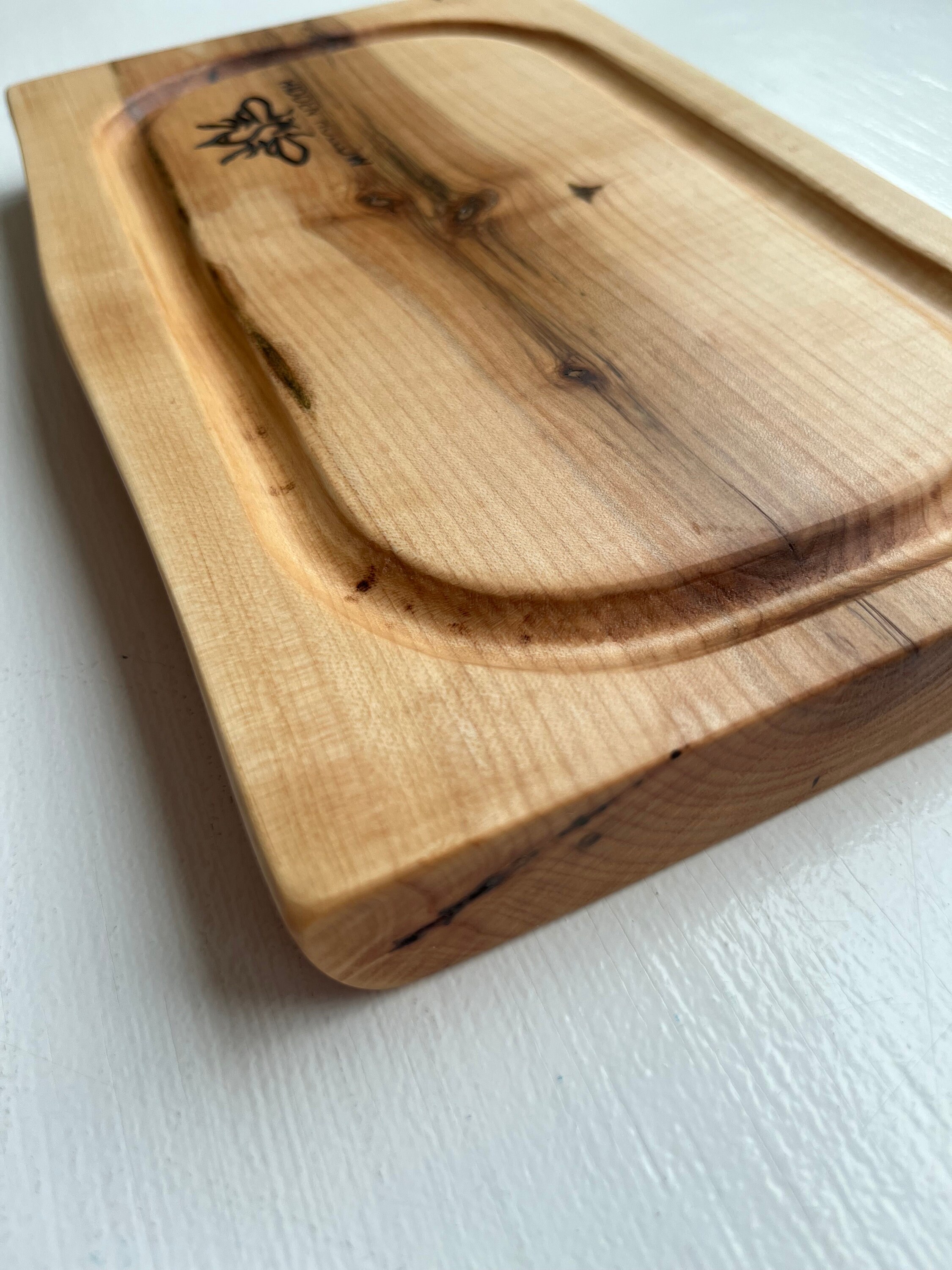 The “silver Lining” Live Edge Silver Maple Cutting Board - Etsy