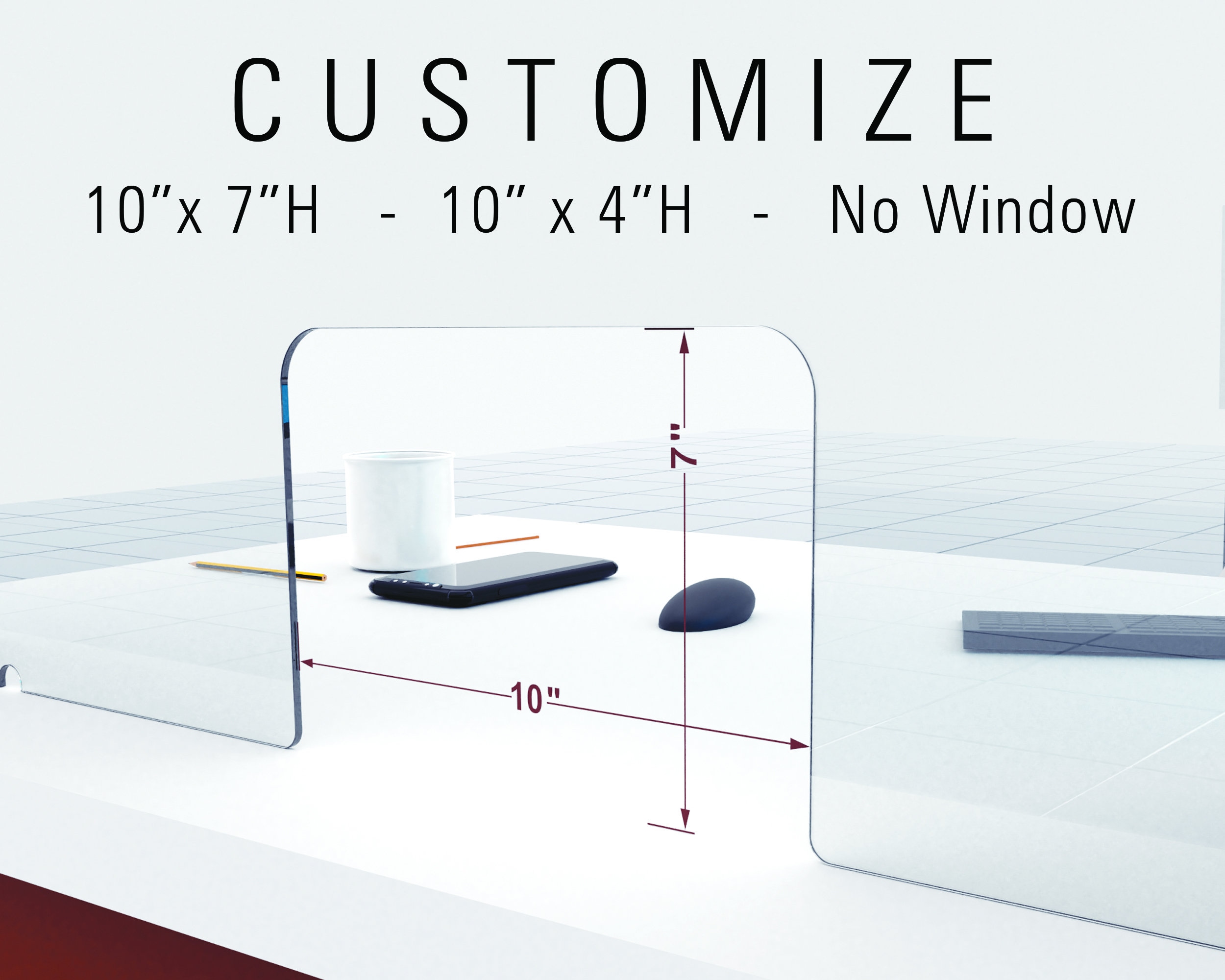 Sneeze Guard Cough Shields Counter Window Protective Guard - Etsy