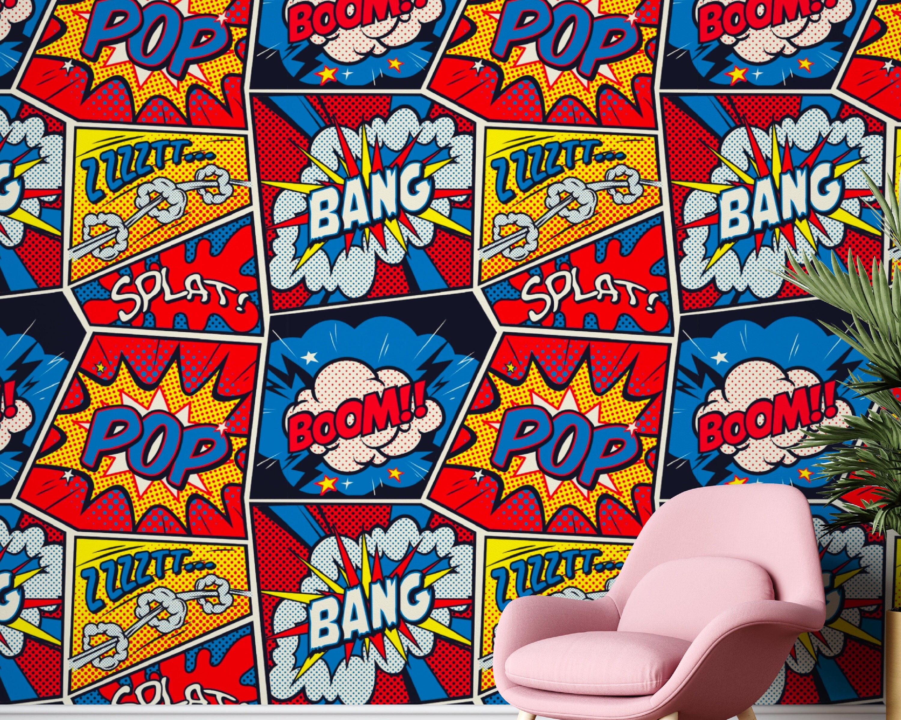 Comic Pop Art Wallpaper