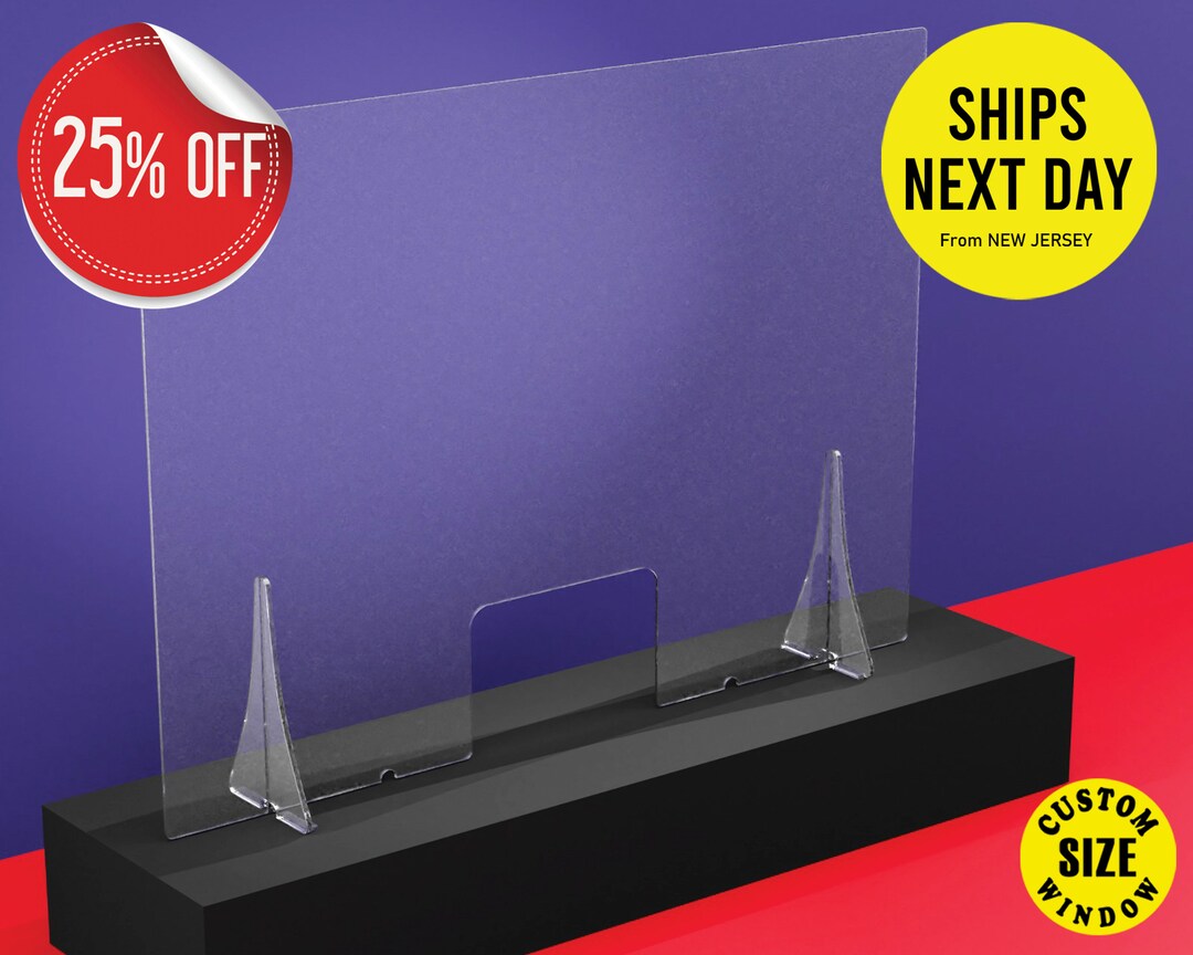 Sneeze Guard, Cough Shields, Counter Window, Protective Guard, Safety ...