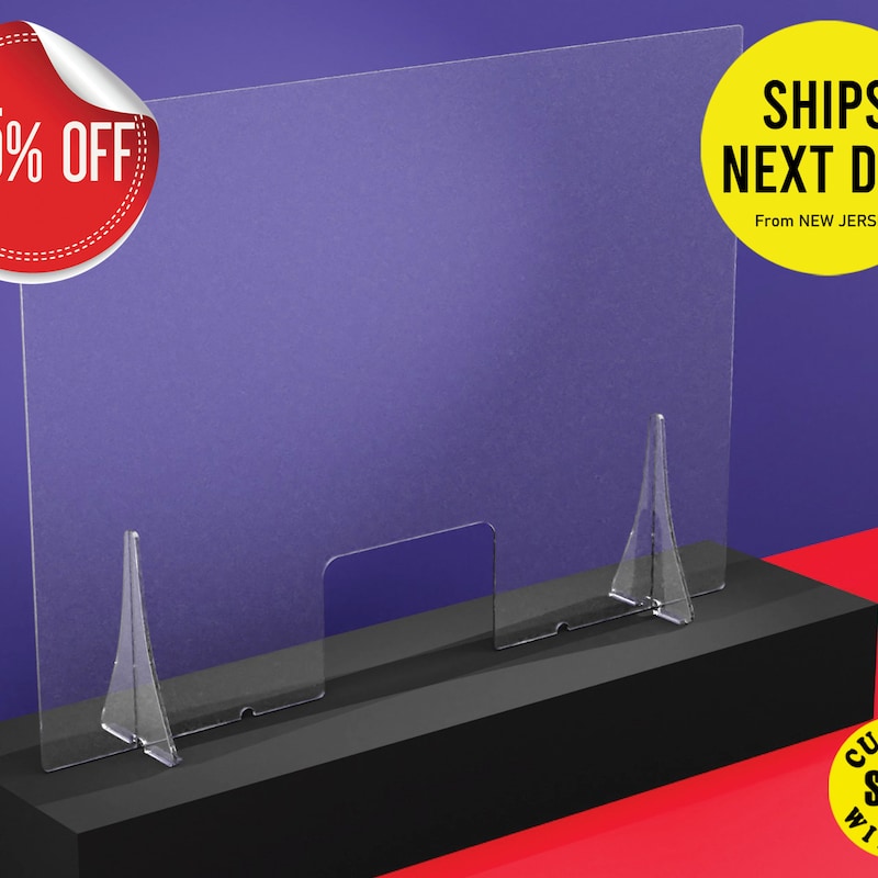 Sneeze Guard for Counter - Etsy