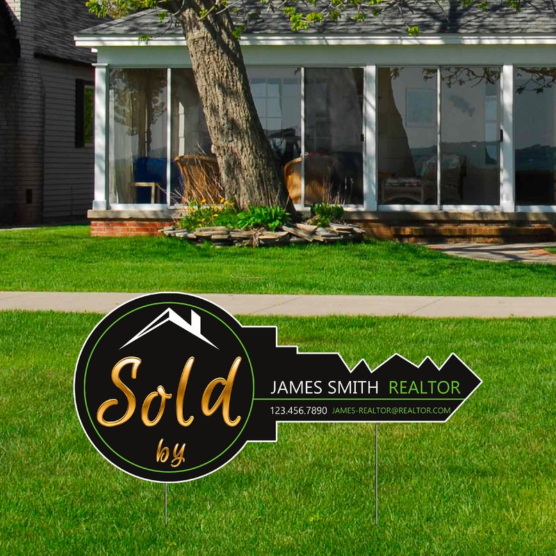 Real Estate Sign - Etsy
