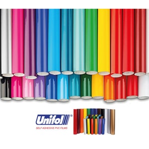Permanent Adhesive Vinyl | 24" X 10 Yards Roll for Cricut Vinyl ...