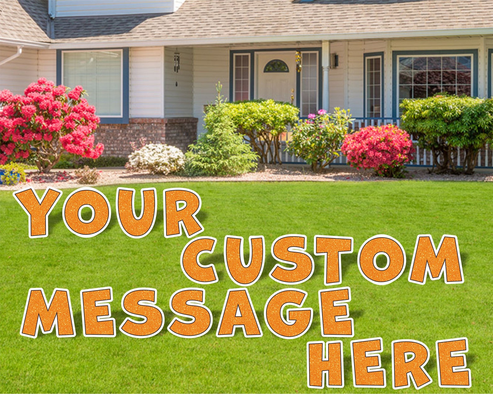 Build Your Own Sign Personalized Custom Letter Yard Sign - Etsy