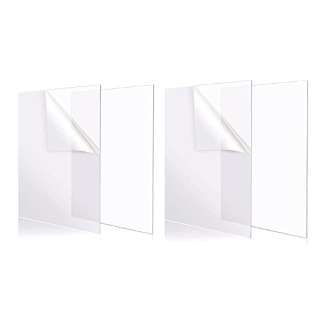 Acrylic Sheet Clear Cast Plexiglass 12” X 12” Square Panel 1/8” Thick ...