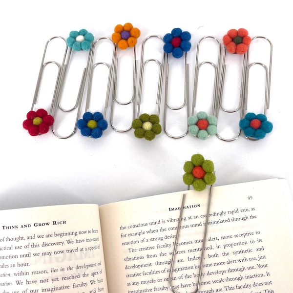 Paper Clip Bookmark - Etsy