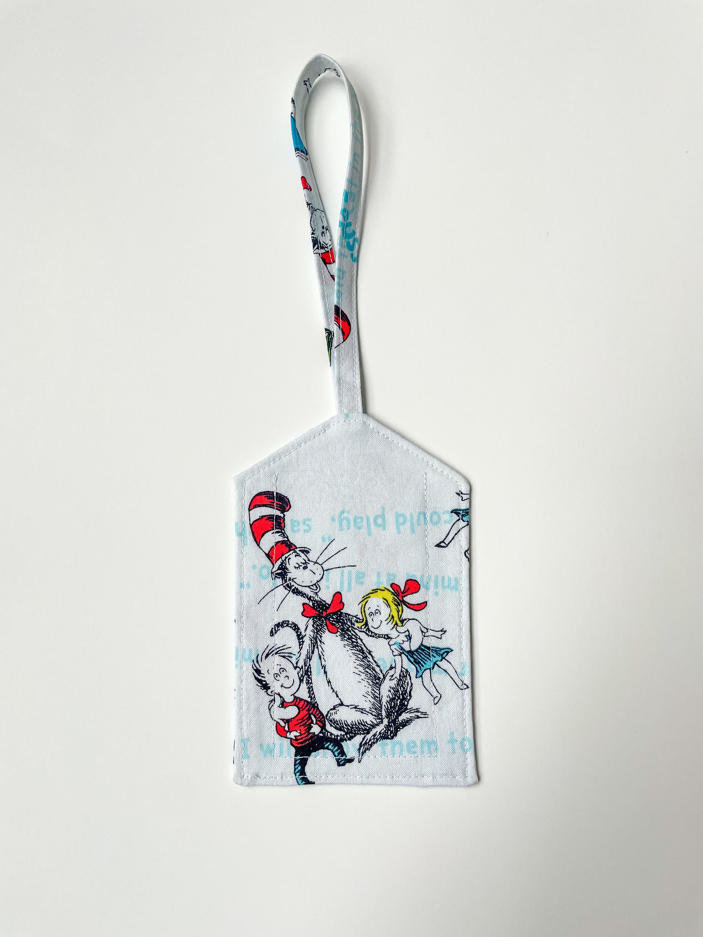 Luggage Tag - Dr Seuss - Cat in the Hat - Etsy