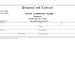 Contract Template / Editable Proposal & Contract Form / Business Form ...
