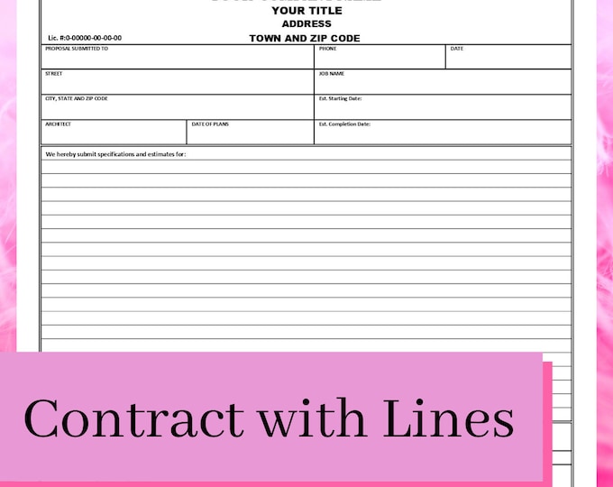 Dry Cleaner Receipt Template / Editable / Dry Cleaning Invoice ...