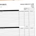 Invoice Template / Printable Invoice / Business Form Template / Invoice ...
