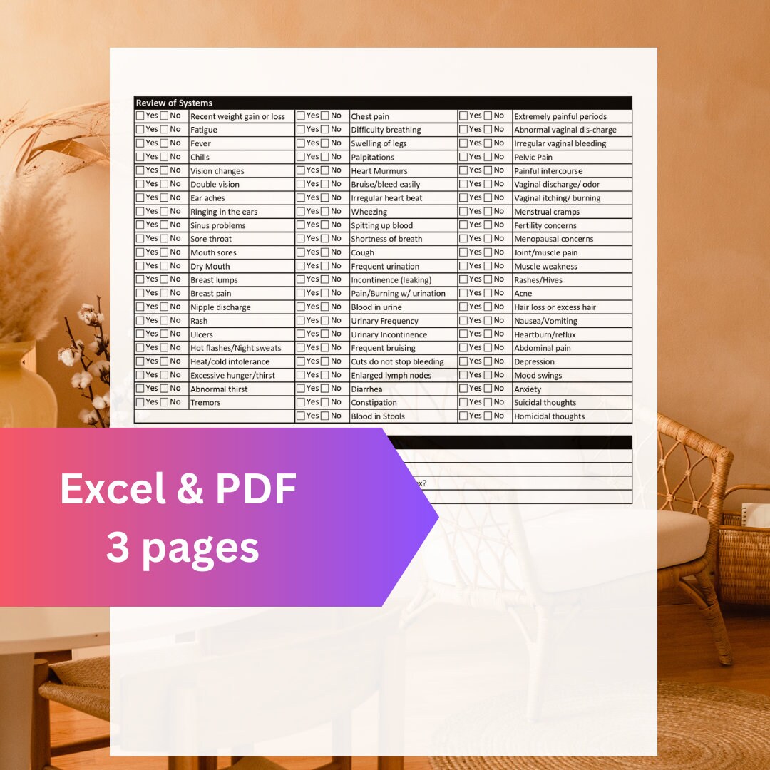 A Set of Medical Registration Form Template / Printable Editable ...